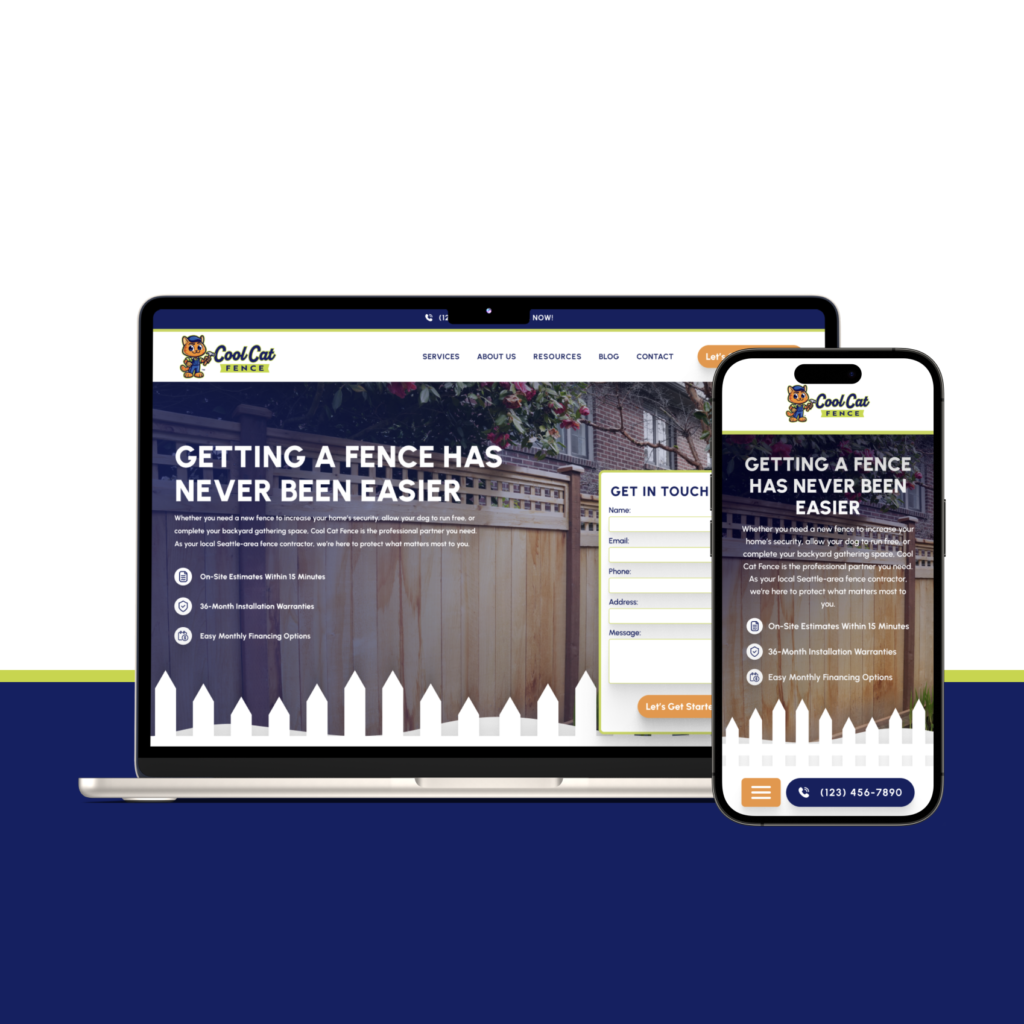 #1 Fence Company Website Design Team | Hook Agency
