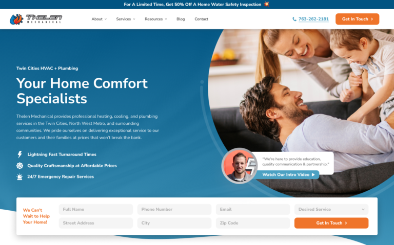 Home Services Web Design: 7 Powerful Examples 2025