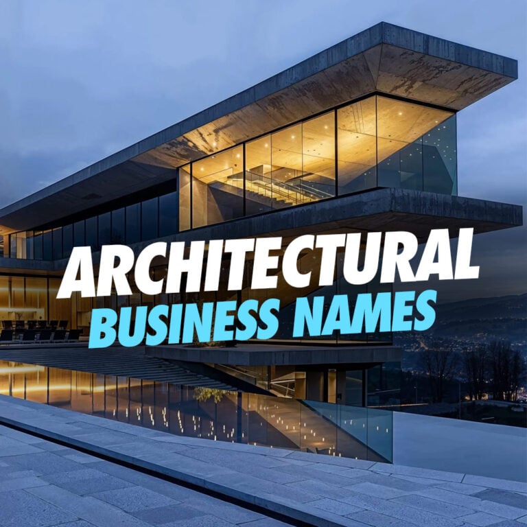151+ (Actually Good) Architecture Firm Name Ideas 2026