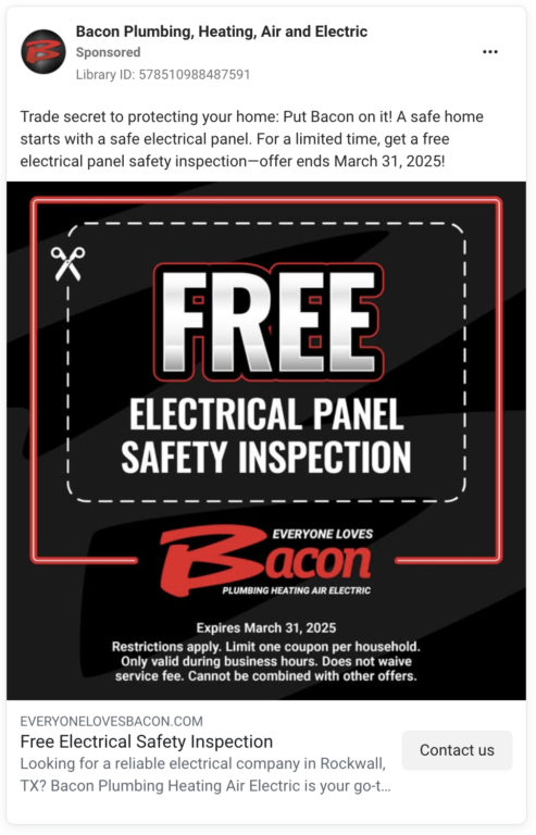 5 Electrician Facebook Ads That Actually Work (And Why)