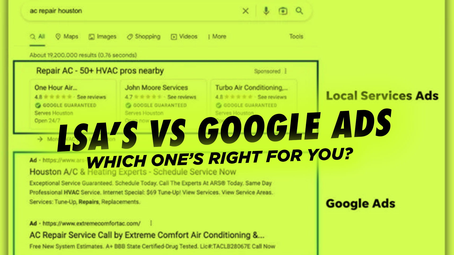 Local Service Ads Vs Google Ads – Which Gets More Calls?
